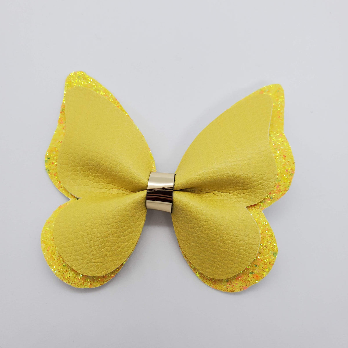 Faux Leather Butterfly Bow, Cute Butterfly – Issabella's Creations